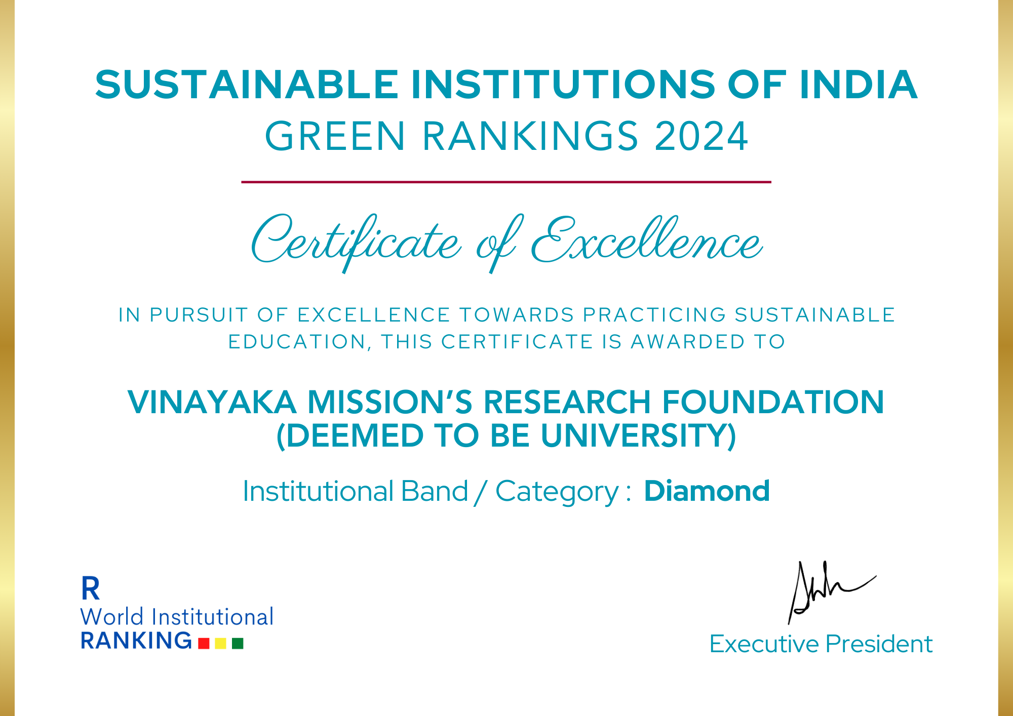 VMRFDU - Vinayaka Mission's Research Foundation (Deemed to be university)